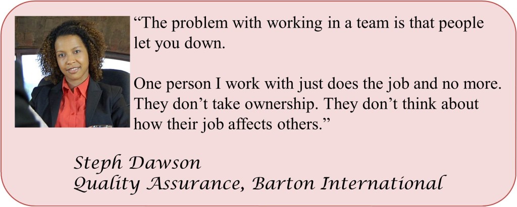 Team Working | TheDevCo - The Stages and Behaviours of Team Working